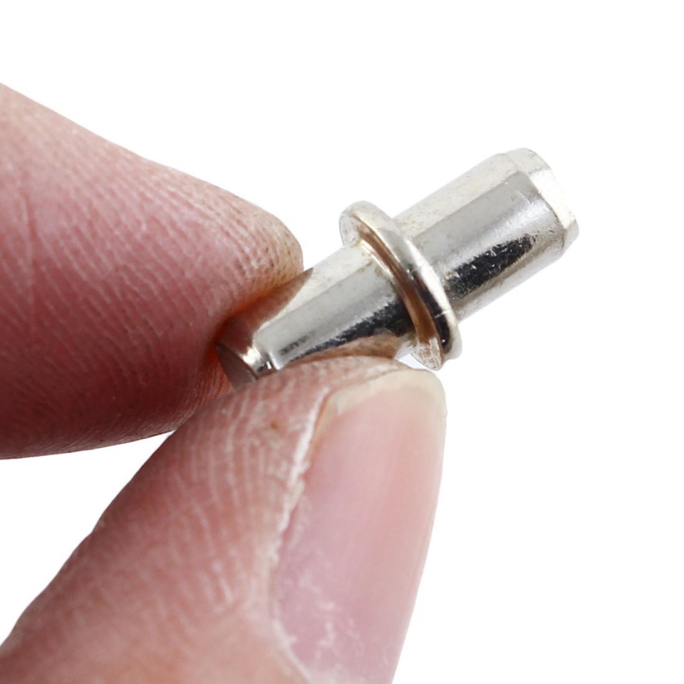 5mm Metal Furniture Cupboard Shelf Pins Pegs Supports Holder 30 Pcs | eBay