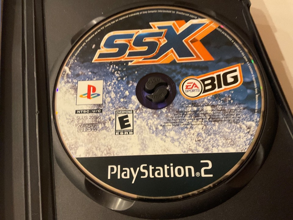 SSX Black Label - Complete PlayStation 2 PS2 Game CIB - Tested & Works ...