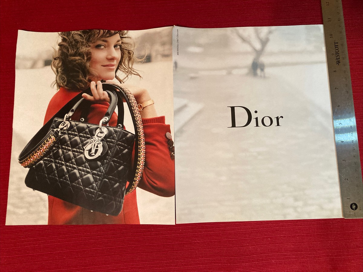 Model Marion Cotillard Dior