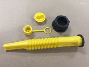 JERRY CAN PARTS KIT - SCEPTER -SPOUT W/GASKET-VENT CAP-SCREW CAP ...