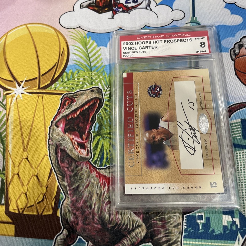 Vince Carter Autographed Certified Cuts | eBay