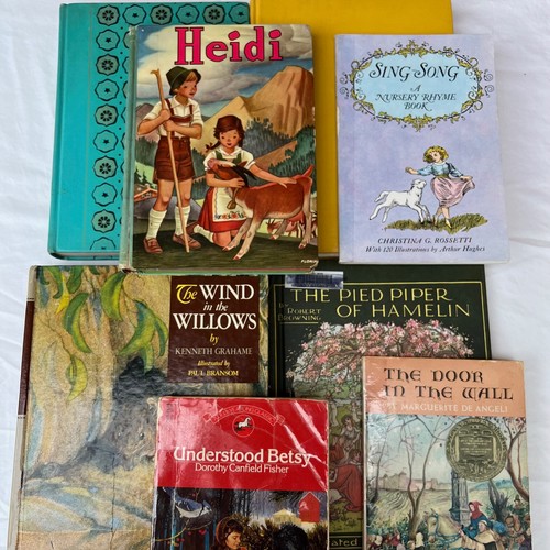 Ambleside Online Year 2 books- Drop of Water, Heidi, Robin Hood, WInd ...