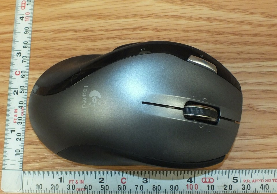 Genuine Logitech (MX620) Dark Grey Wireless Laser Mouse With IR *READ ...