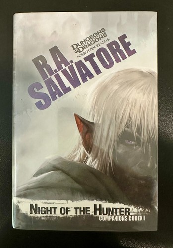 Night of the Hunter: Companions Codex I by R.A. Salvatore *1st Print ...