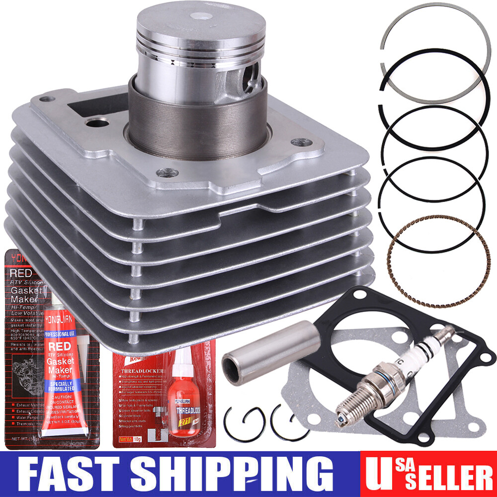 For Yamaha TTR 125 Cylinder Piston Rings Top End Kit Set TTR125 2000 ...