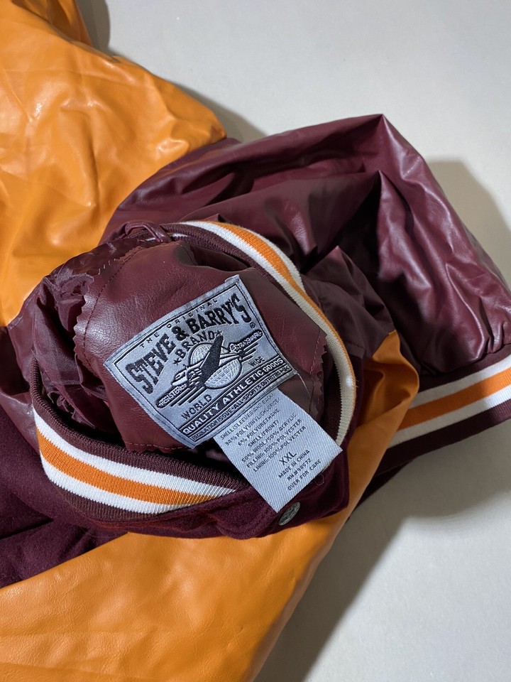 Vintage Virginia Tech Varsity Jacket Steve & Barry’’s Size XXL | eBay