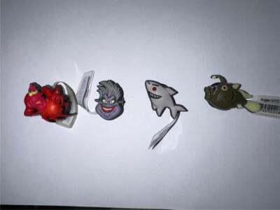 Jibbitz CROCS SEBASTIAN URSULA PREDATOR FISH ANGLER 1ST Generation ...