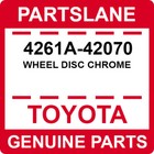 4261A-42070 Toyota OEM Genuine WHEEL DISC CHROME | eBay Australia