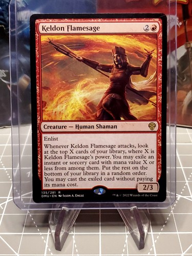 MTG Keldon Flamesage Dominaria United - NM | eBay
