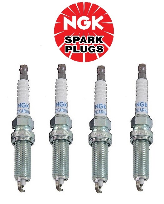 For 4 pc 4 x NGK Laser Platinum Pre-Gapped Spark Plugs 5118 PLZKAR6A-11 ...