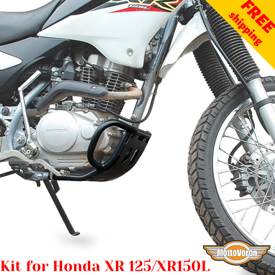 For Honda XR150L Luggage rack system XR 125 Engine guard XR125L Kit ...