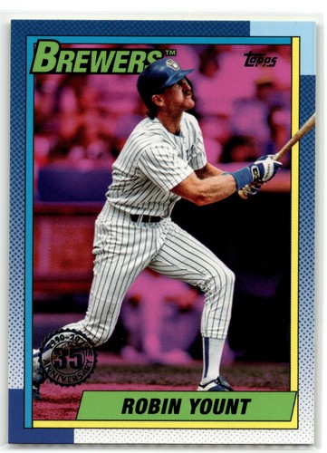 2025 Topps #T90-41 Robin Yount 1990 Topps Baseball 35th Anniversary ...