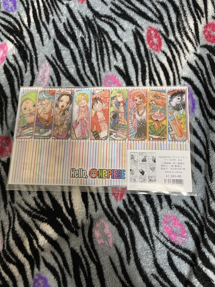 ONE PIECE "Hello. ONE PIECE Exhibition" Limited Postcard Set | eBay
