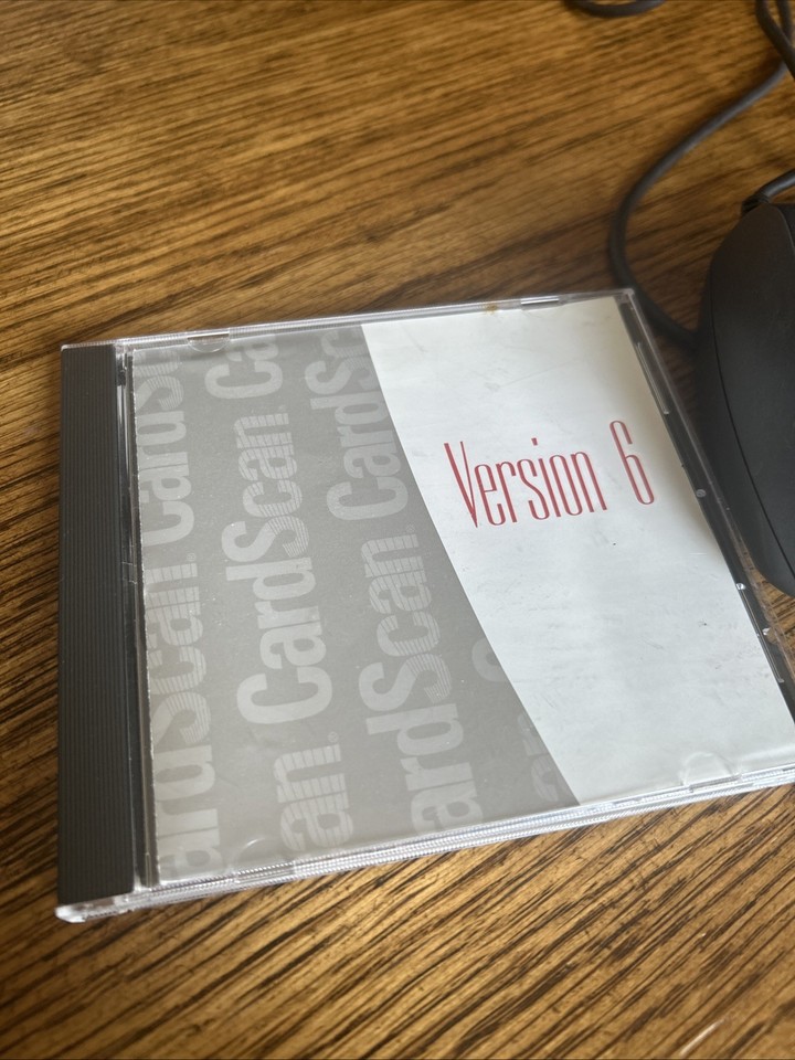 DYMO CardScan 600cx w/ Software Disc Use To Scan & Organize Trading ...