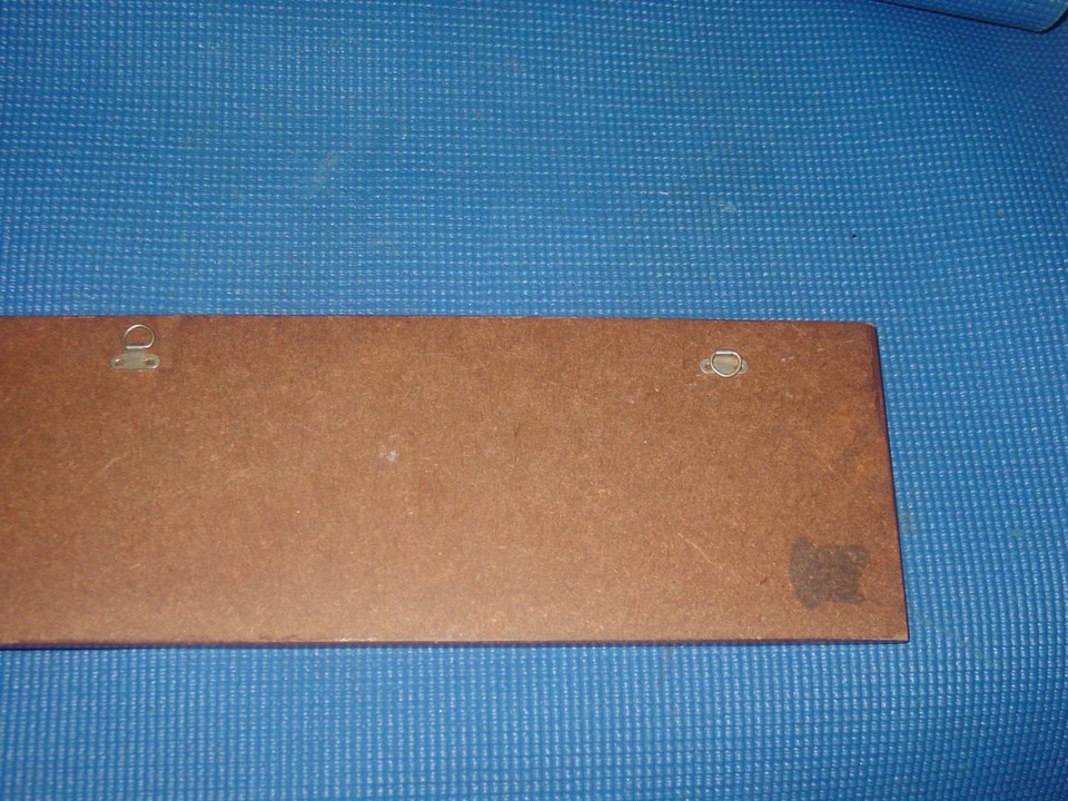 1960'S IBM THINK WOOD DESK WALL SIGN MCM PLAQUE 14 X 5" VTG COMPLIMENTS ...