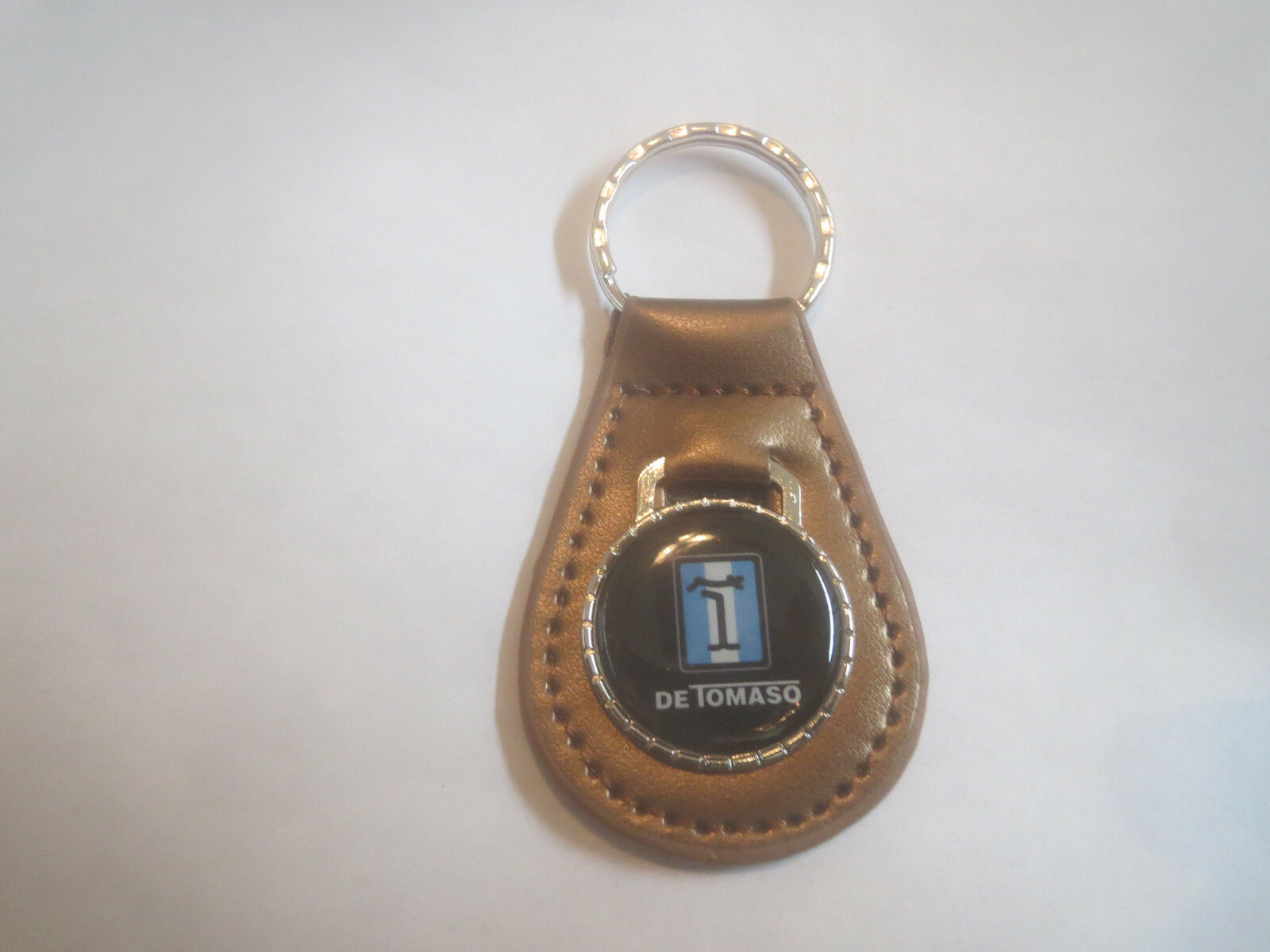 DETOMASO PANTERA MANGUSTA GUARA VALLELUNGA LOGO KEYCHAIN KEYRING COPPER | eBay
