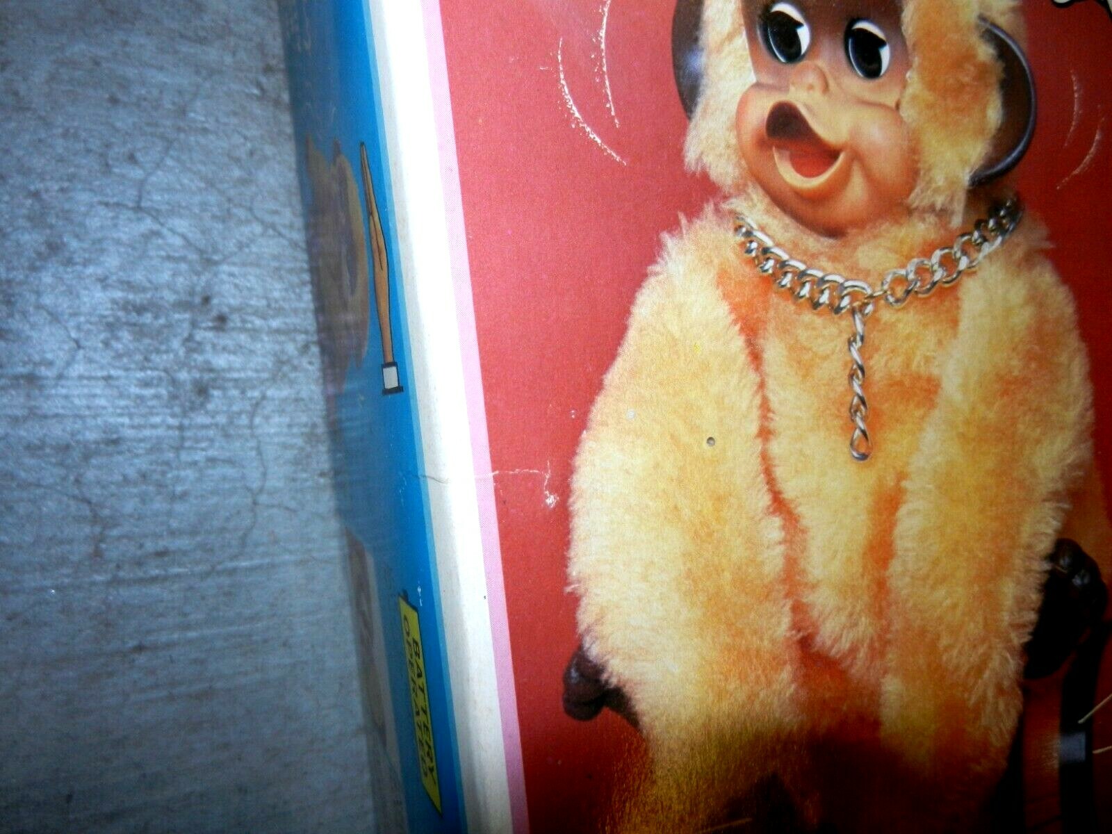 Vtg Alps Bongo Benny The Barrel Monkey Toy #032~"BOX ONLY"~Japan~ Good ...