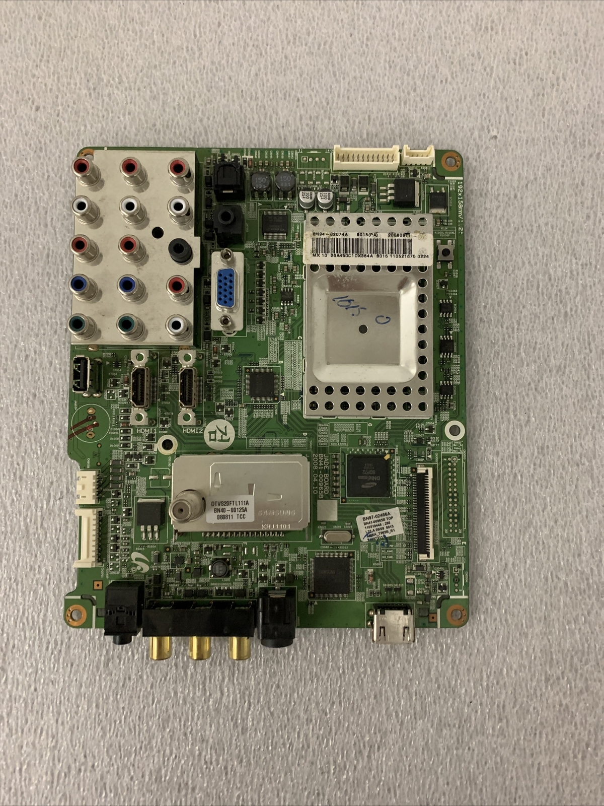 Samsung 26" LN26A450C1DXZA BN94-02074A Main Video Board Motherboard ...