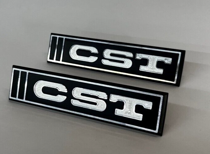 Emblem Custom Billet Door Blazer 'CST' Chevy Chevrolet C 10 Truck 1967 ...