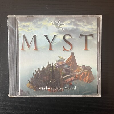 MYST PC Windows 3.1 & 95 Computer CD Rom Game with Windows User’s ...