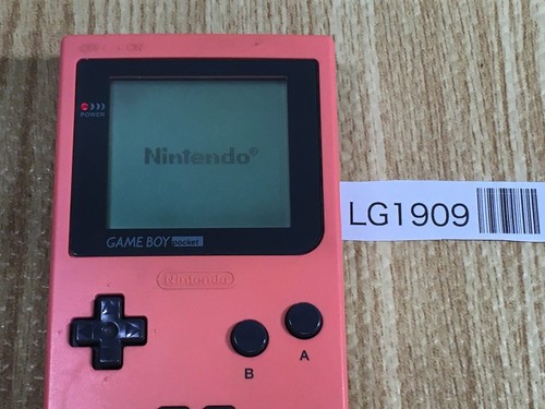 LG1909 Plz Read Item Condi GameBoy Pocket Pink Game Boy Console Japan ...