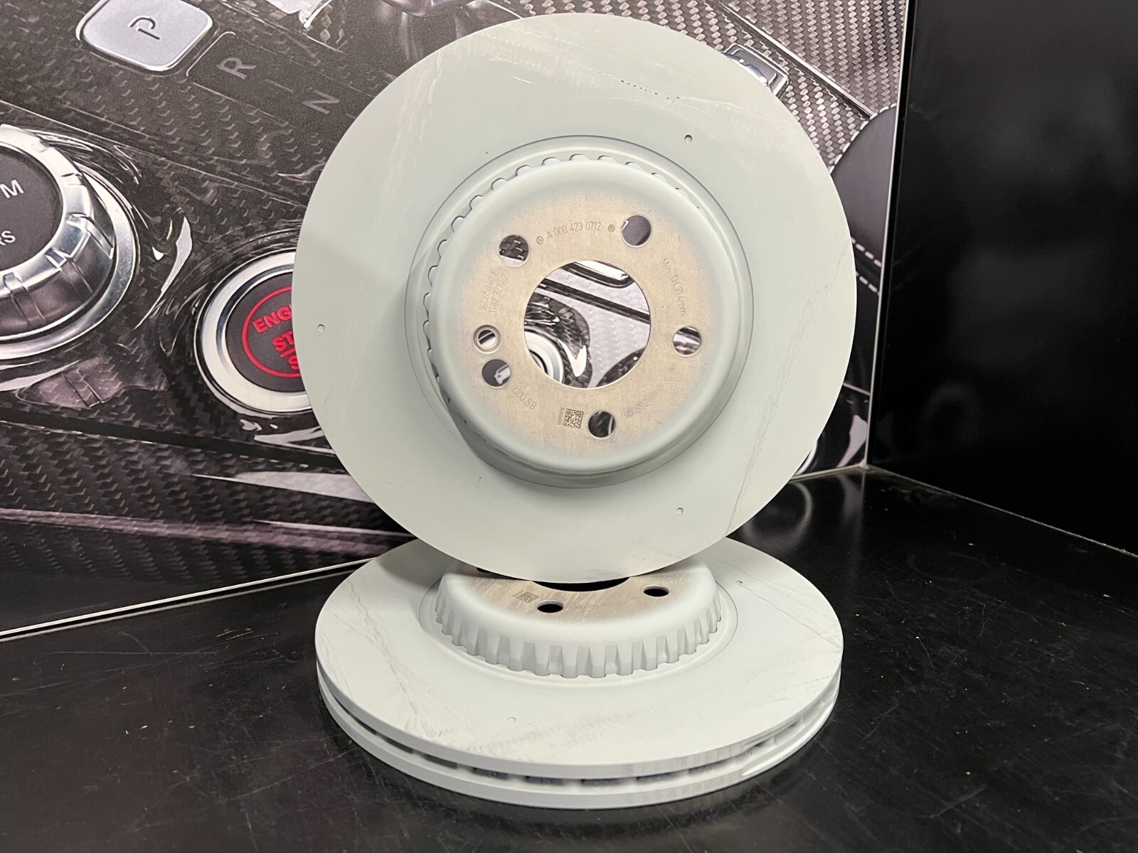 Genuine Mercedes-Benz 253 GLC REAR Bonded Brake Discs X2 A0004230712 ...