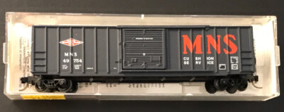 Micro-Trains N scale Minneapolis Northfield & Southern Boxcar, #25410 ...