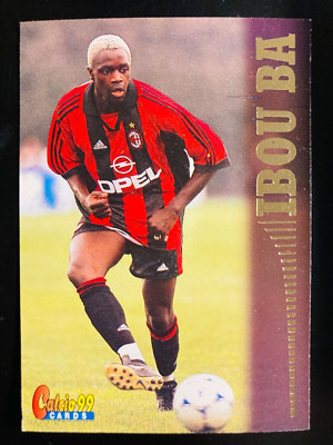 1998-99 Panini Calcio Cards 1999 # 58 Ibrahim Ibou Ba AC Milan card | eBay