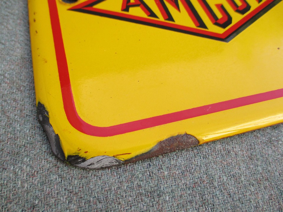 VTG PORCELAIN & STEEL AMCOT AMERICAN MANUFACTURING CO. of TEXAS FORTH ...