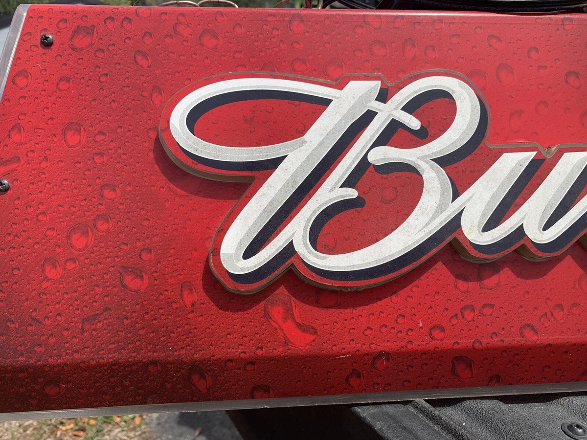 Rare Vintage Busch Beer Pool Table Light Circa 198039s Vintage Busch