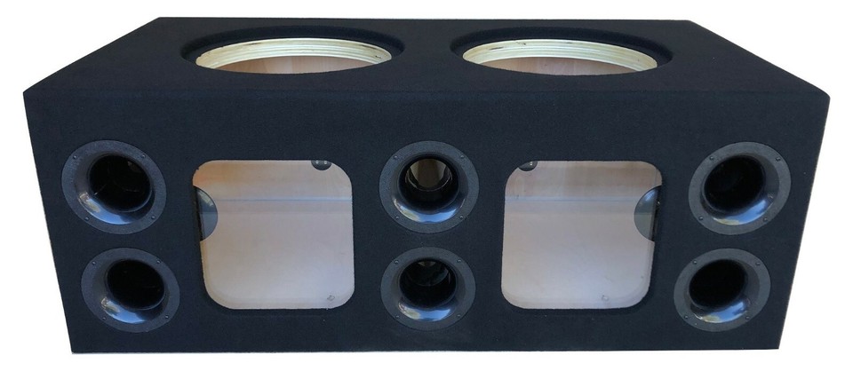 Custom Ported Sub Enclosure Box for 2 15" Skar Audio EVL-15 EVL Subs ...