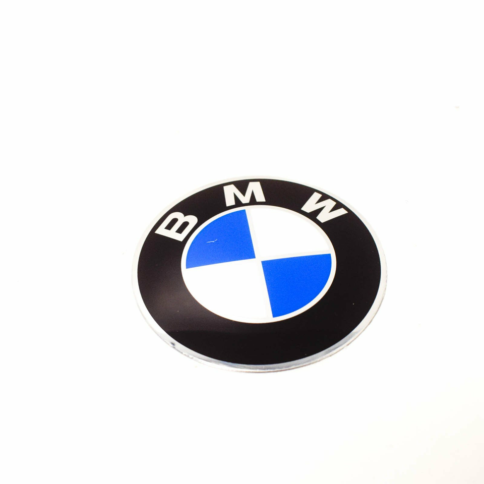 NEW BMW 6 E24 WHEEL CENTER HUB EMBLEM BADGE 70MM 36131122132 ORIGINAL | eBay