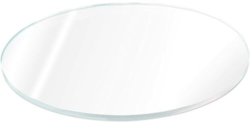 1/4" Plastic Circle Disc Round Acrylic Sheet Clear Plexiglass - All ...