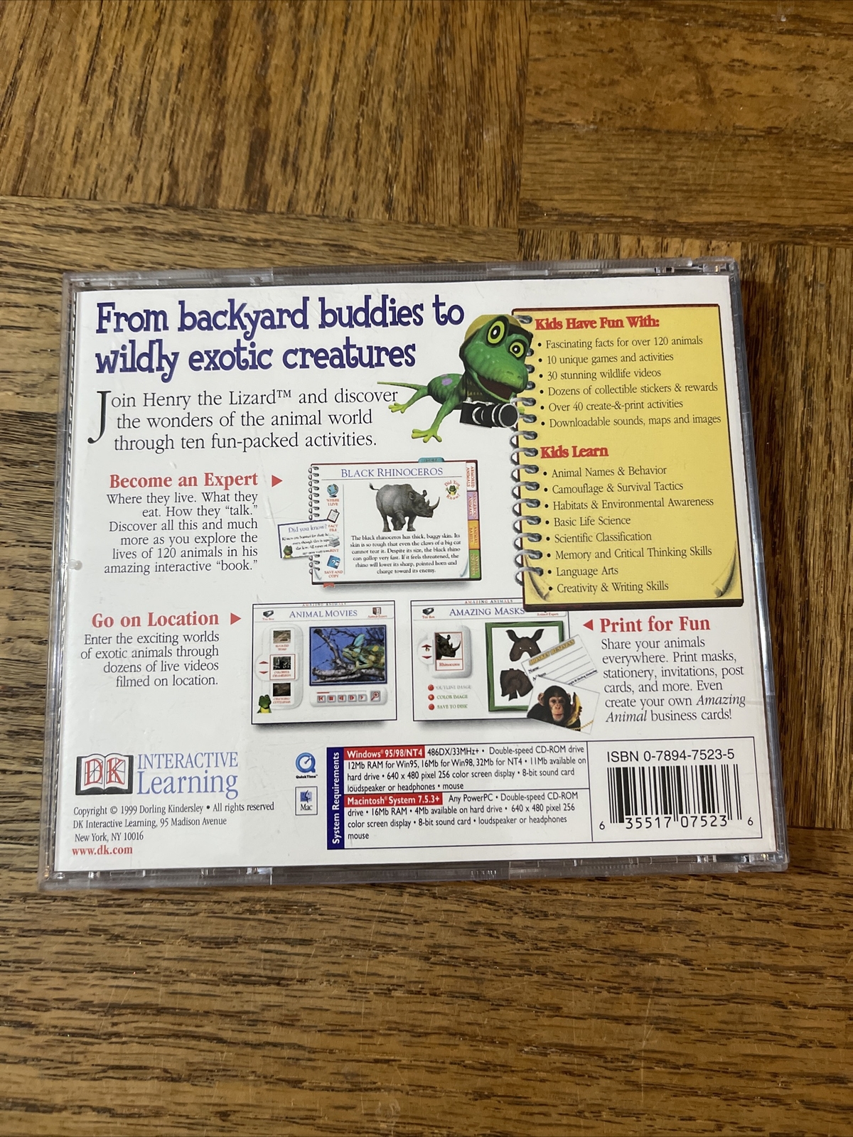 Amazing Animals PC CD Rom | eBay