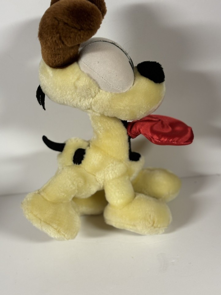 VINTAGE GARFIELD ODIE DOG PLUSH STUFFED ANIMAL PLAY BY PLAY PAWS TOY | eBay