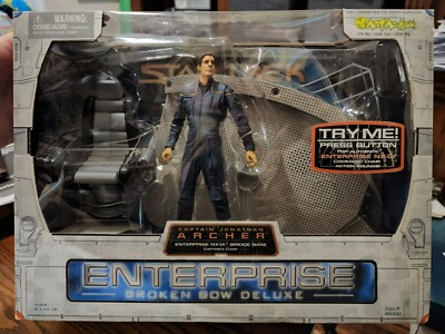 ENTERPRISE Broken Bow Deluxe NX-01 Bridge ARCHER STAR TREK Art Asylum ...