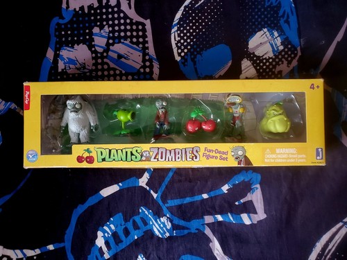 Plants vs. Zombies Fun-Dead Figure Set NEW Sealed PopCap Jazwares 2012 681326928218 | eBay
