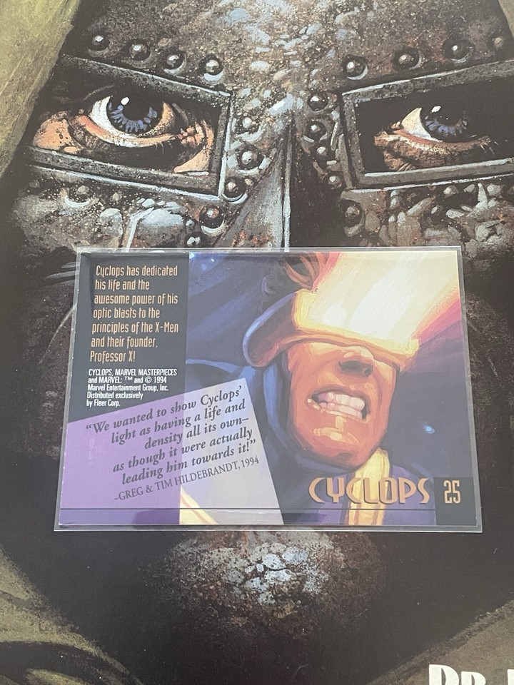 Marvel Masterpieces 1994 Gold Foil Signature Series Card Near Mint ...