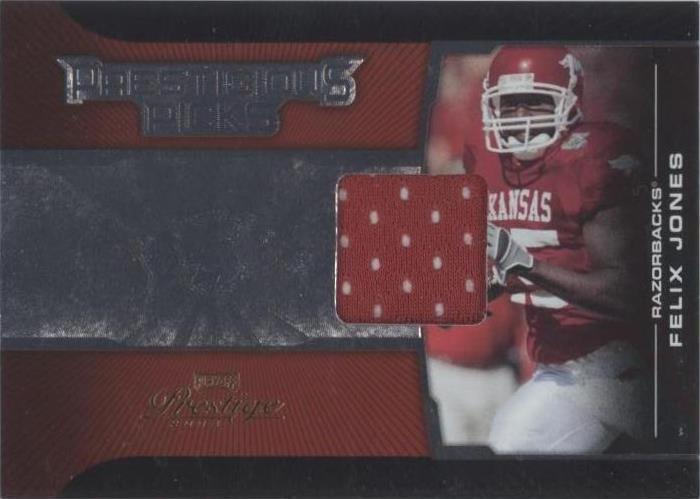 2008 Prestige - Prestigious Picks Felix Jones #PPI-6 Red Materials /250 ...