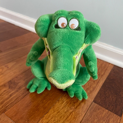Disney Store Authentic Crocodile Tick Tock Croc Plush 11" Peter Pan ...