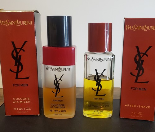Vintage YVES SAINT LAURENT 4 fl. oz. Cologne Splash with after shave ...