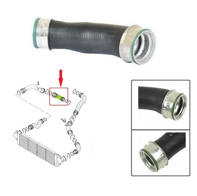 Intercooler Pipe Turbo Hose With Connector For Transporter T5 2.5 Tdi ...