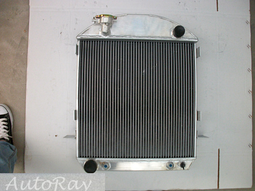 Aluminum Radiator for Ford Model T-Bucket Grill Shells 1924-1927 3Row ...