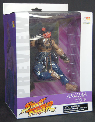 NEW STREET FIGHTER PREVIEW AKUMA EXCLUSIVES SERIES SOTA TOYS FIGURE ...