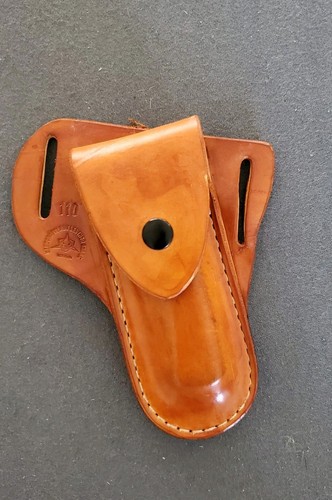 Cross Draw. Fits Buck 110 . Leather. Fold Over. | eBay