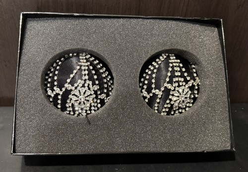 Rhinestone Bra Top Womens One Size Romance Burlesque Festival Rave ...