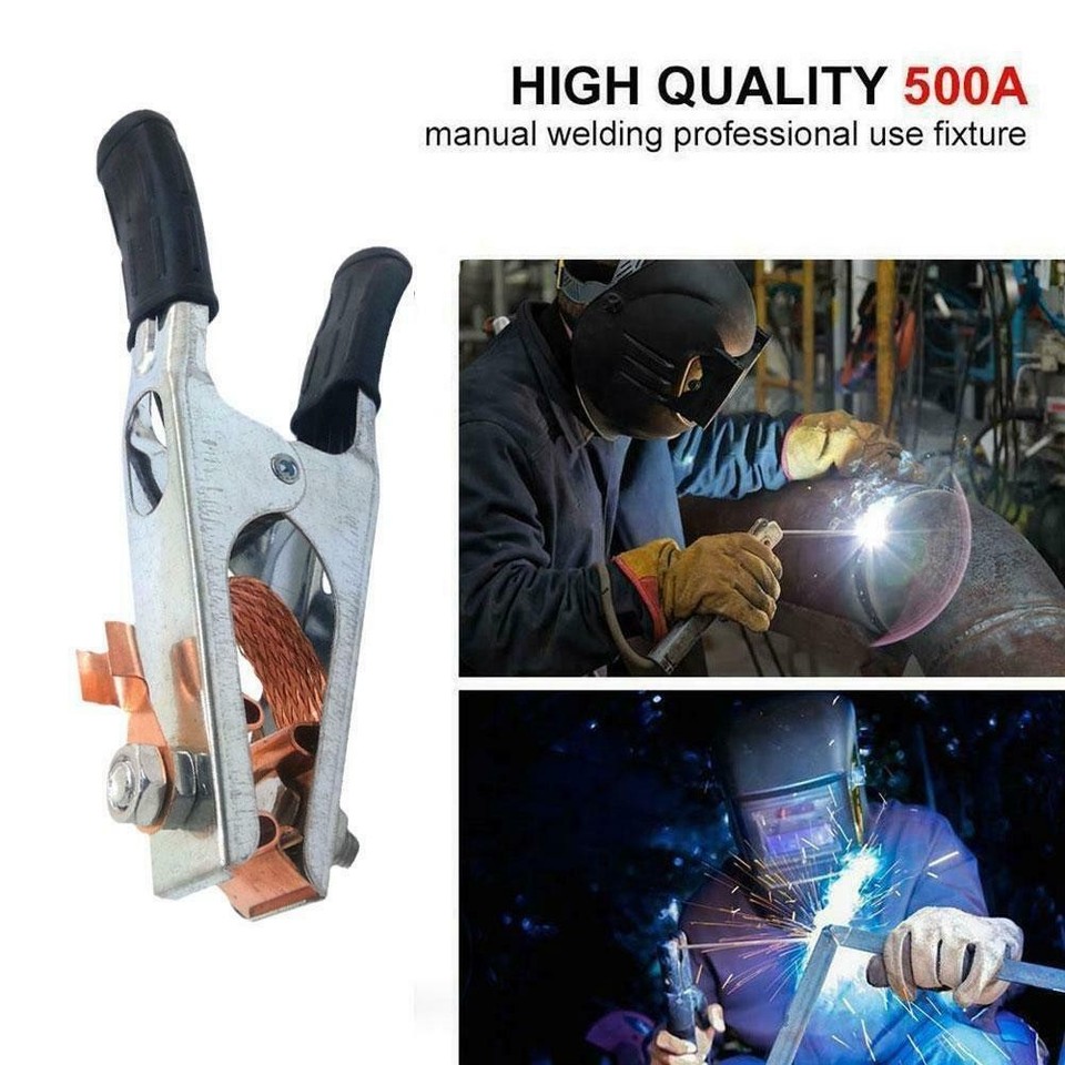 Welding Ground Clamp 500A? Copper Welding Earth Clip Welding Machine ...
