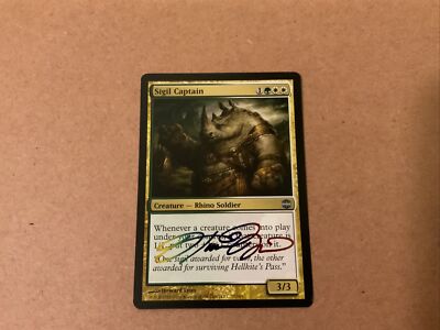 MTG Magic Sigil Captain Rainbow Signed Artist Proof x1 ARB Howard Lyon ...