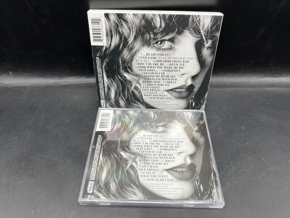AUTHENTIC Taylor Swift Signed Autograph Reputation Album Slipcase CD ...