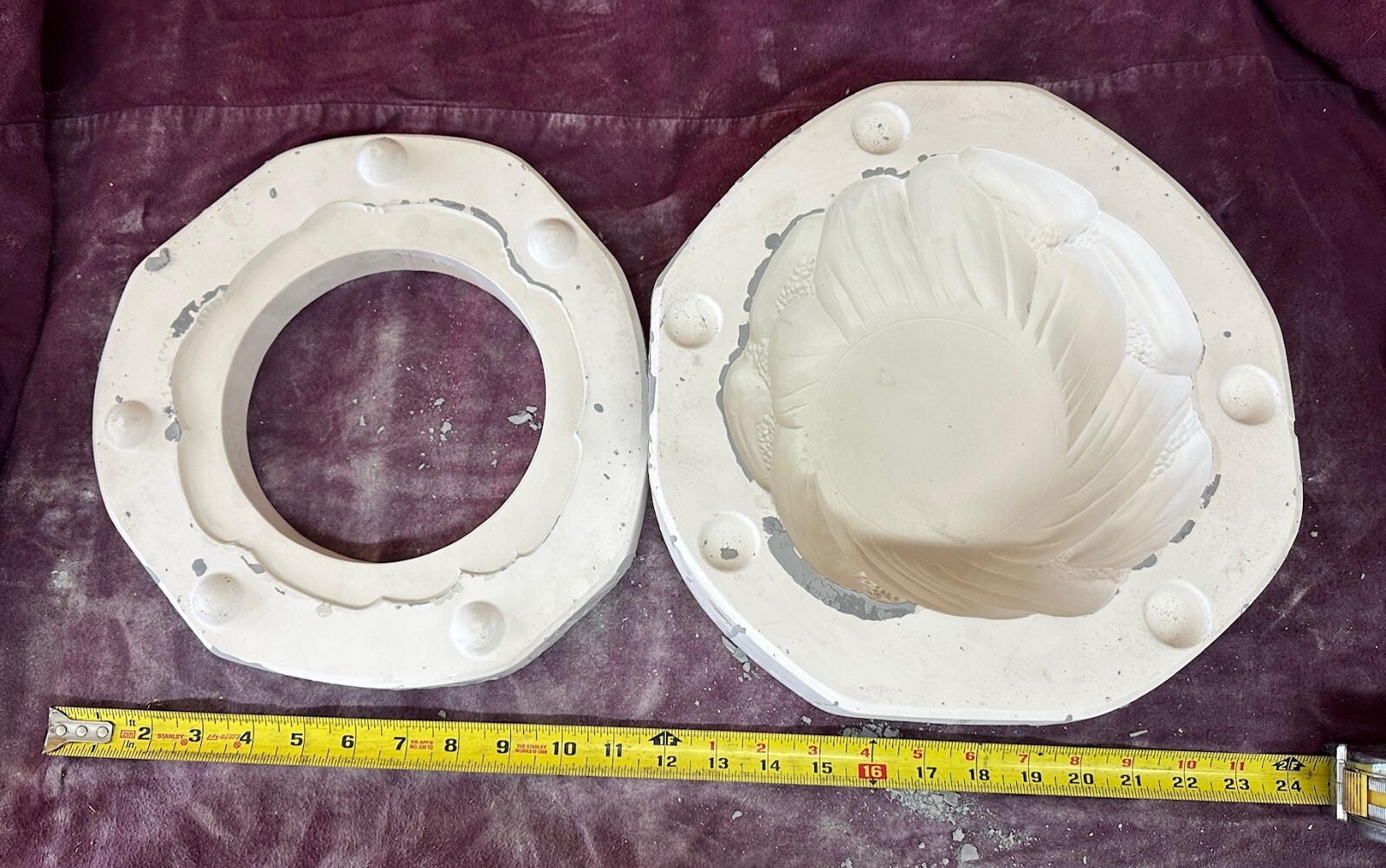 Kimple CPI 3299 Small Stone Base 3.5"T Ceramic Mold | eBay